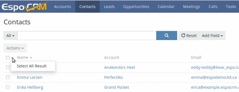 Help with exporting contacts - EspoCRM Open Source Community Forum